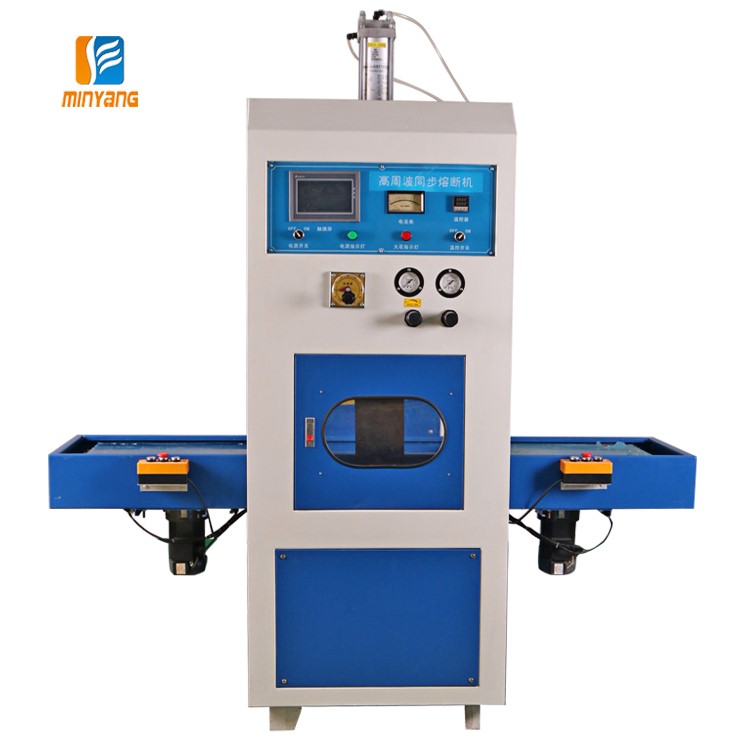 China High Frequency Synchronous Fusing Machine with Slide Table ...